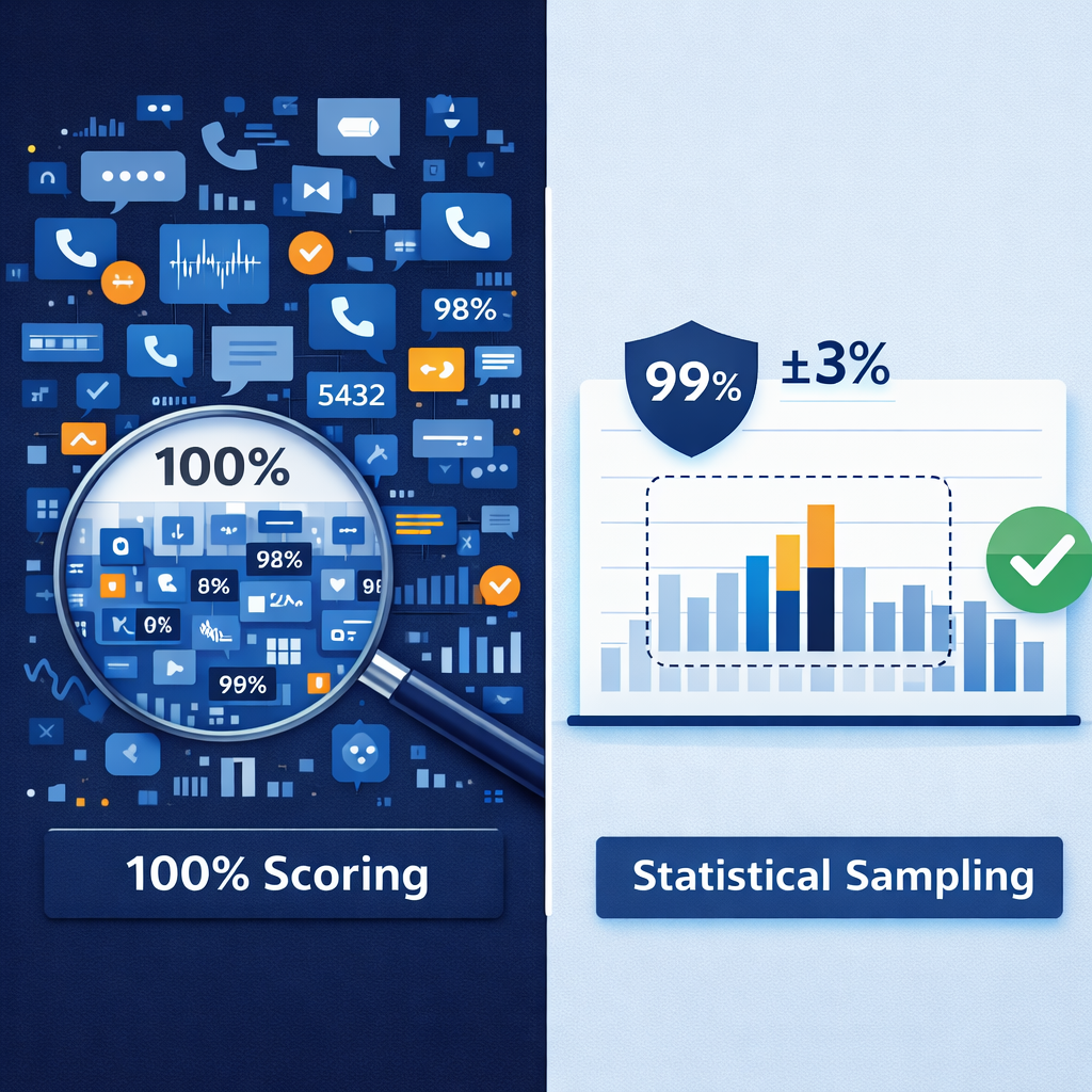 Why You Don't Need to Score 100% of Your QA Calls - OttoQA